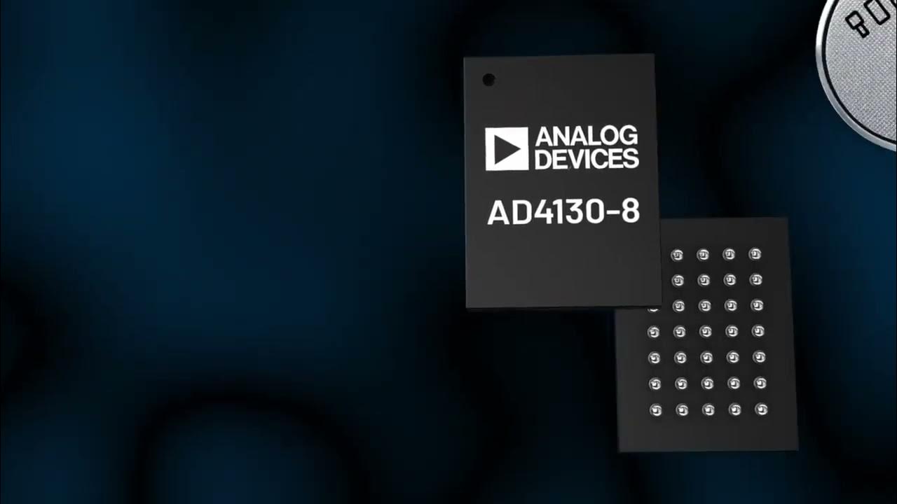 AD4130 8： 32 μA, 24 Bit Sigma Delta ADC with Integrated PGA and FIFO - YouTube