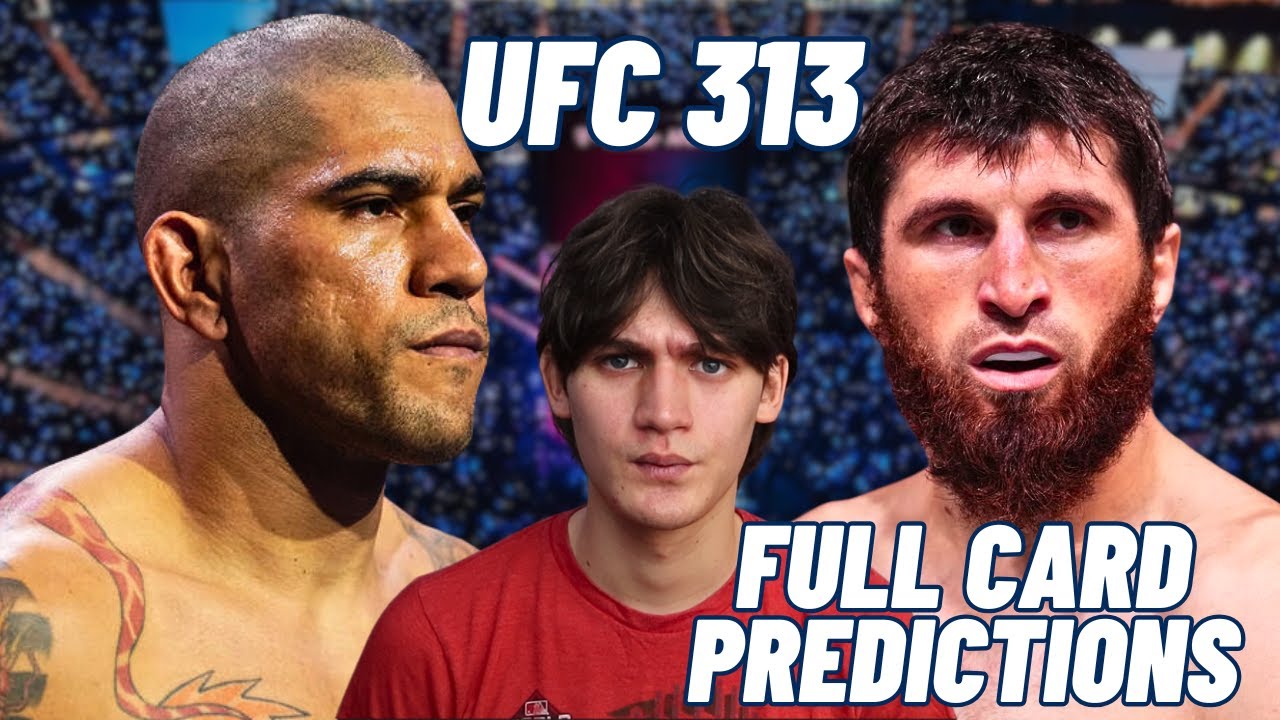 UFC 313 Pereira vs. Ankalaev Full Card Predictions! - YouTube