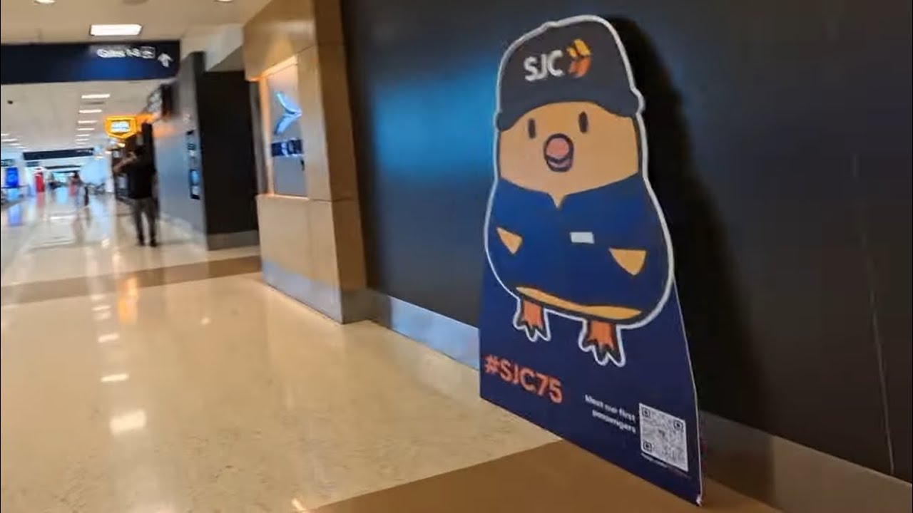 San Jose (SJC) International Airport Terminal A Walkthrough - YouTube