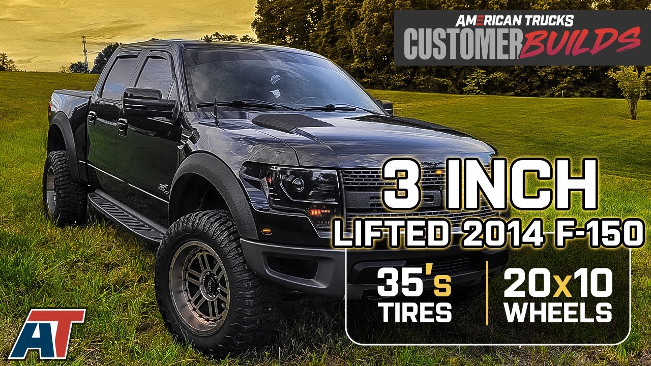 3" Lifted 2014 F150 Raptor with Moto Metal Wheels & 35" Tires ...