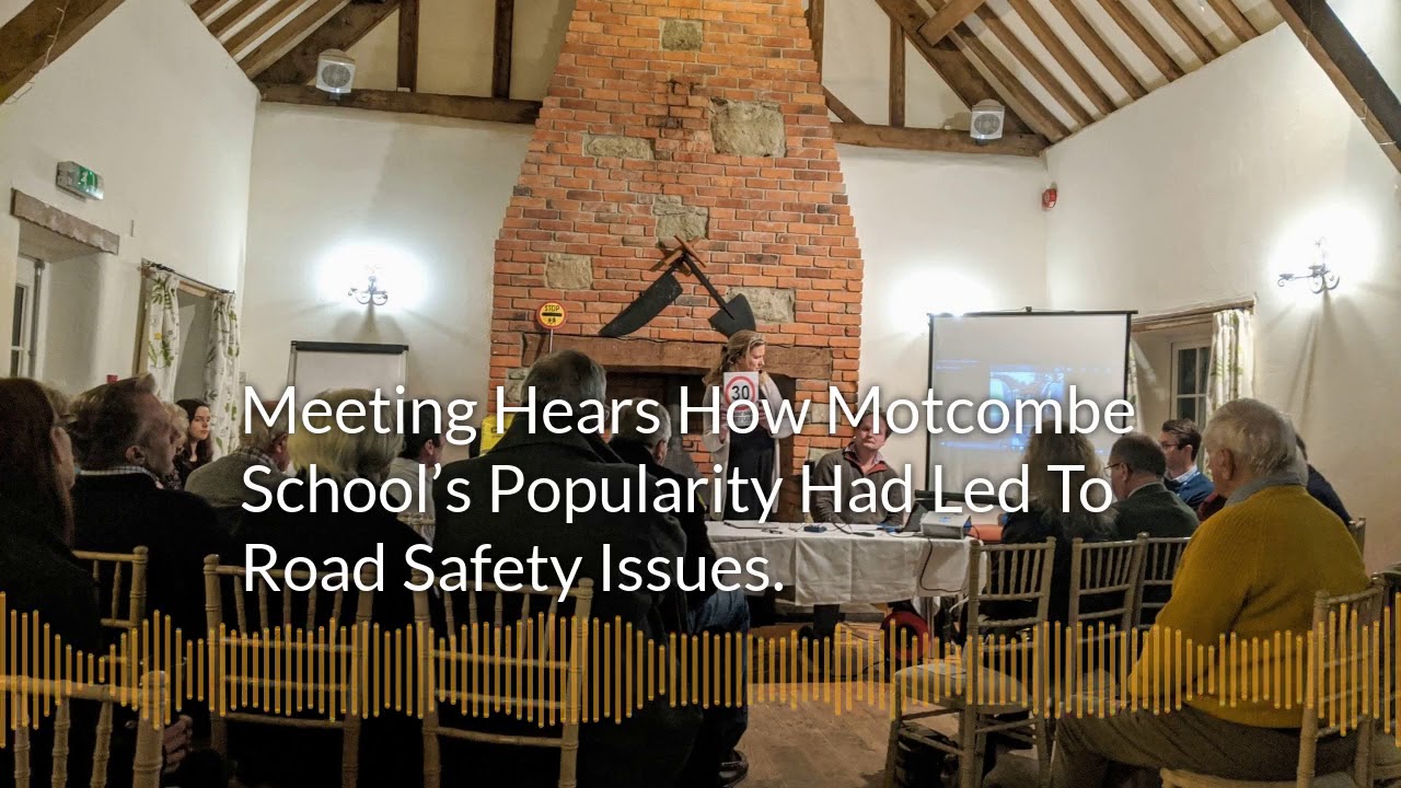 Motcombe School’s Popularity Has Led To Road Safety Issues - YouTube
