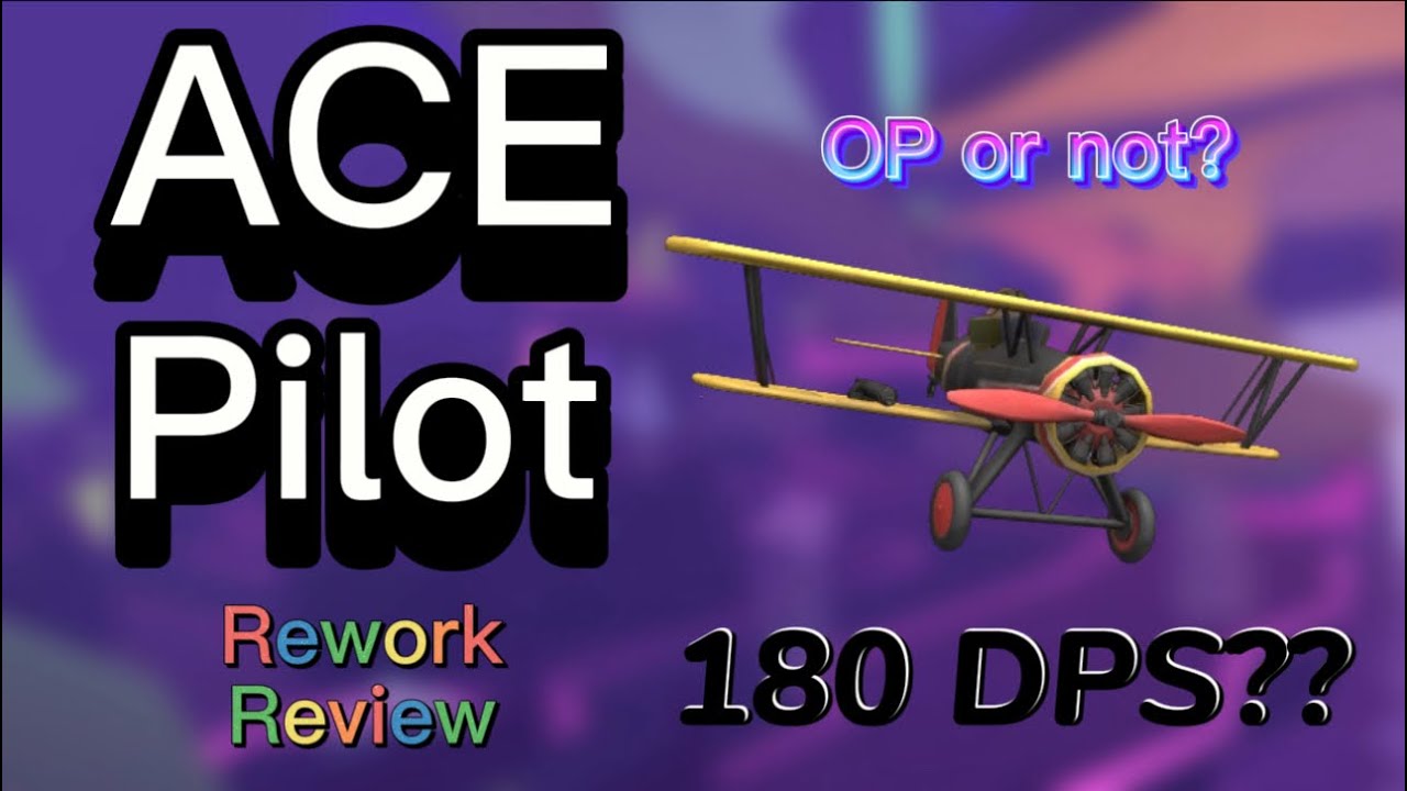 MASSIVE ACE PILOT REWORK! OP and BETTER THAN PURSUIT? - YouTube
