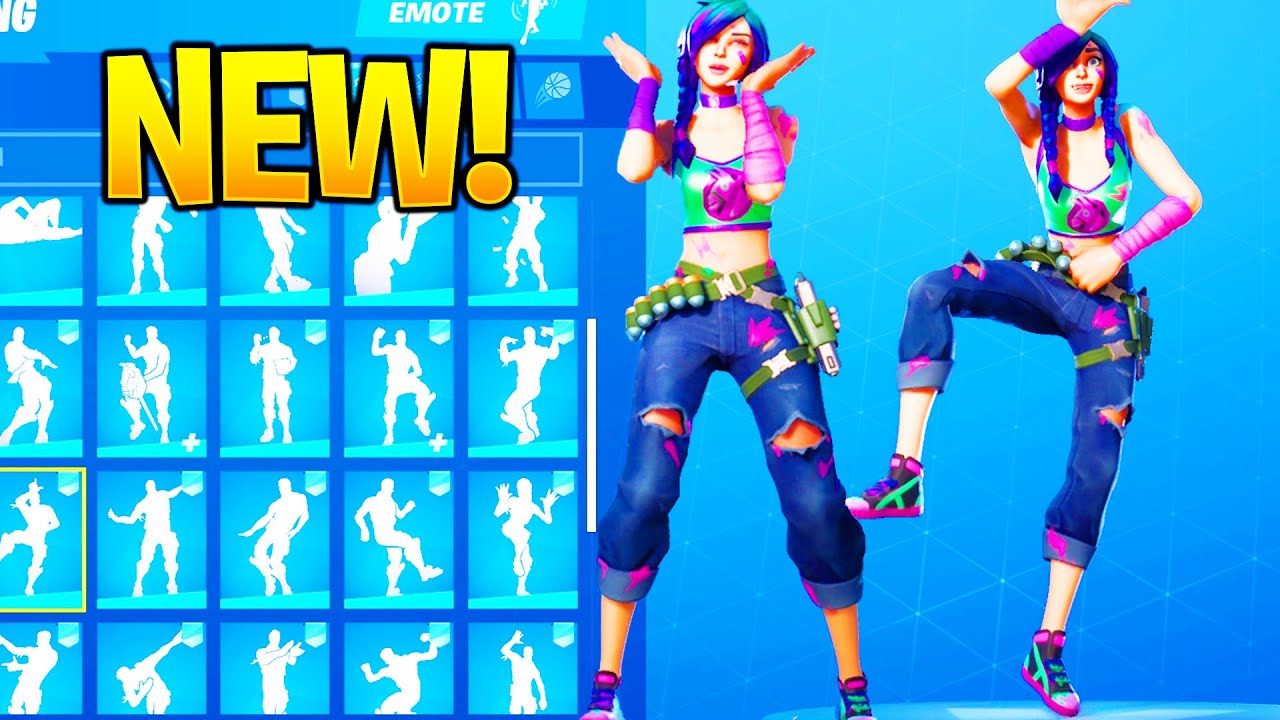 *NEW* SPLATTERELLA Skin Showcase With Dance Emotes! Fortnite Battle ...