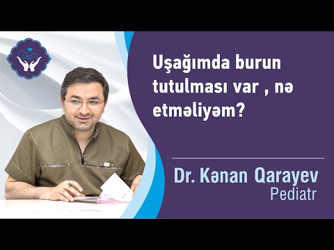 Uşağımda burun tutulması var , nə etməliyəm? | Dr.Kənan Qarayev