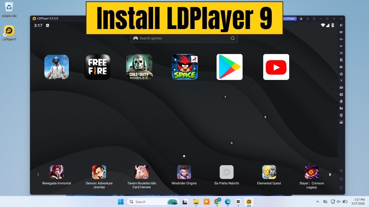 Best Android Emulator | Download & Install LD Player on Windows - YouTube