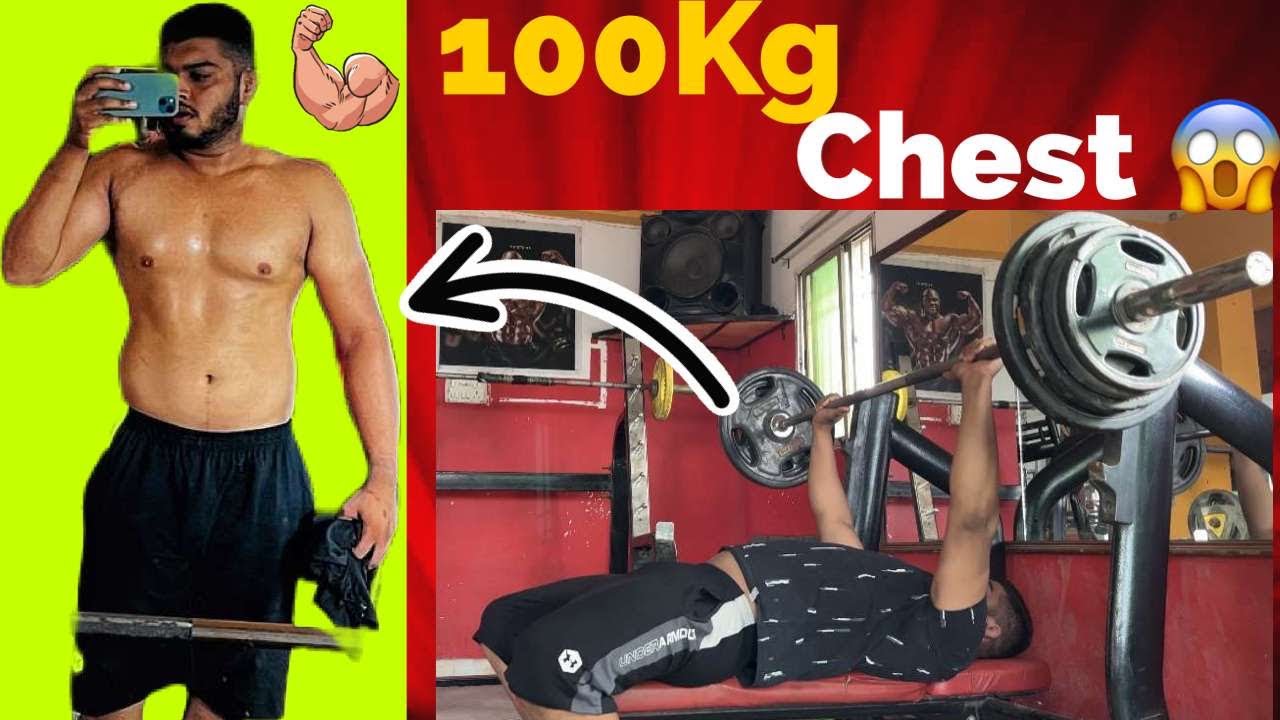 I Tried Chest 100kg But Failed 😞😭…. - YouTube