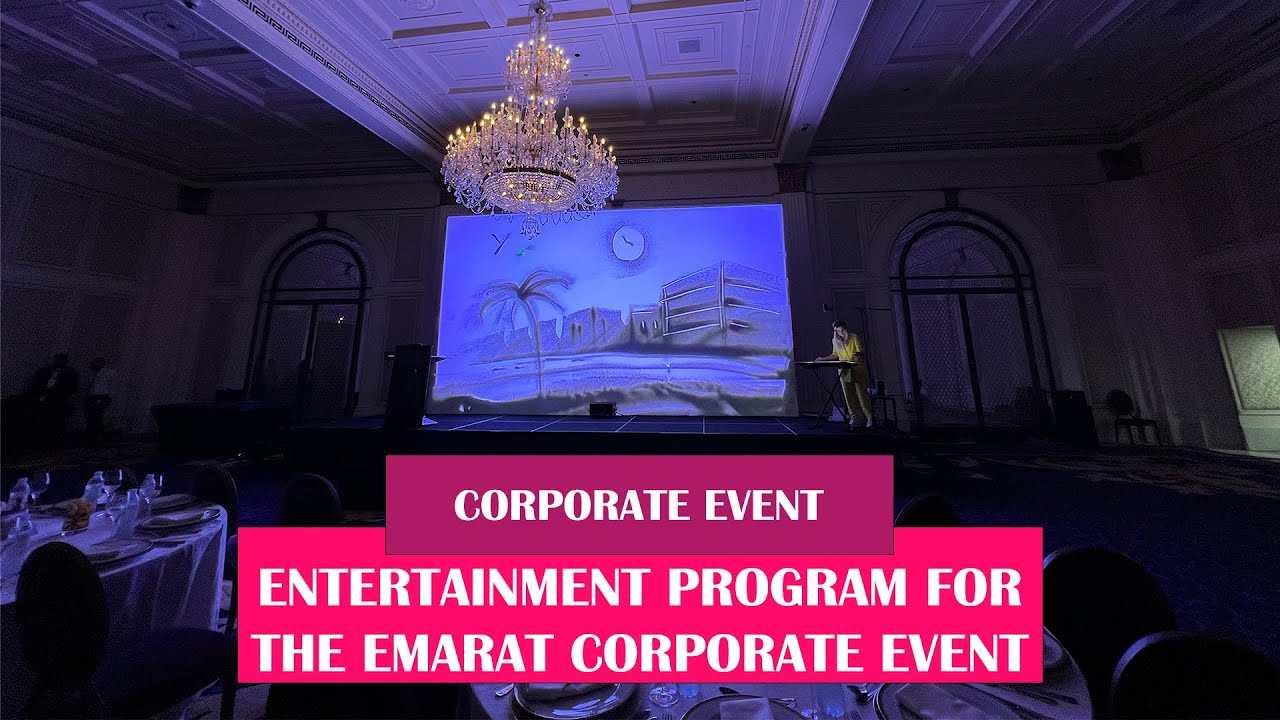 ENTERTAINMENT PROGRAM FOR THE EMARAT CORPORATE EVENT - YouTube