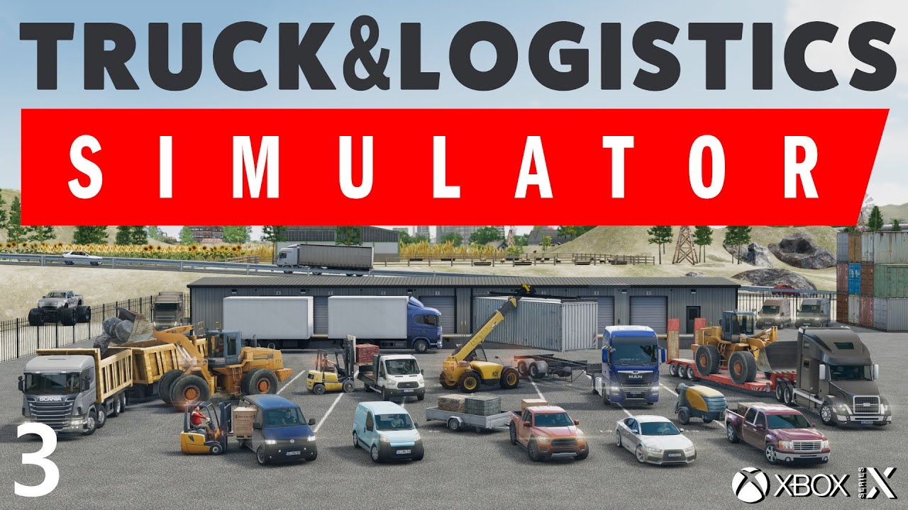 Truck & Logistics Simulator PL | Xbox Series X | #03 Zlecenie z ...