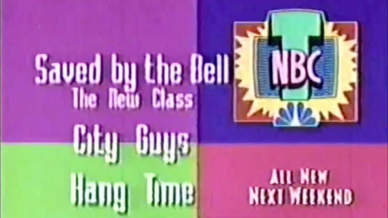 1997 TNBC Saved by the Bell: The New Class, City Guys, and Hang Time ...