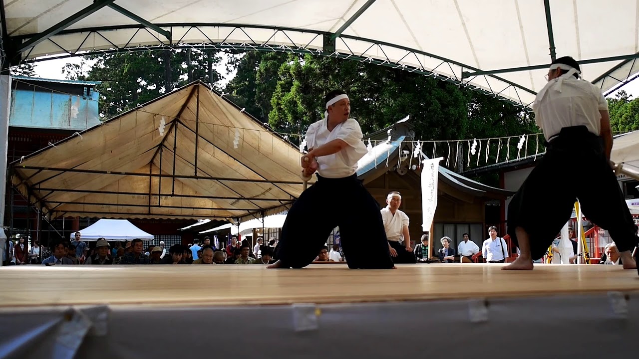 鹿島新当流 Kashima shinto ryu kashima 2017 - YouTube