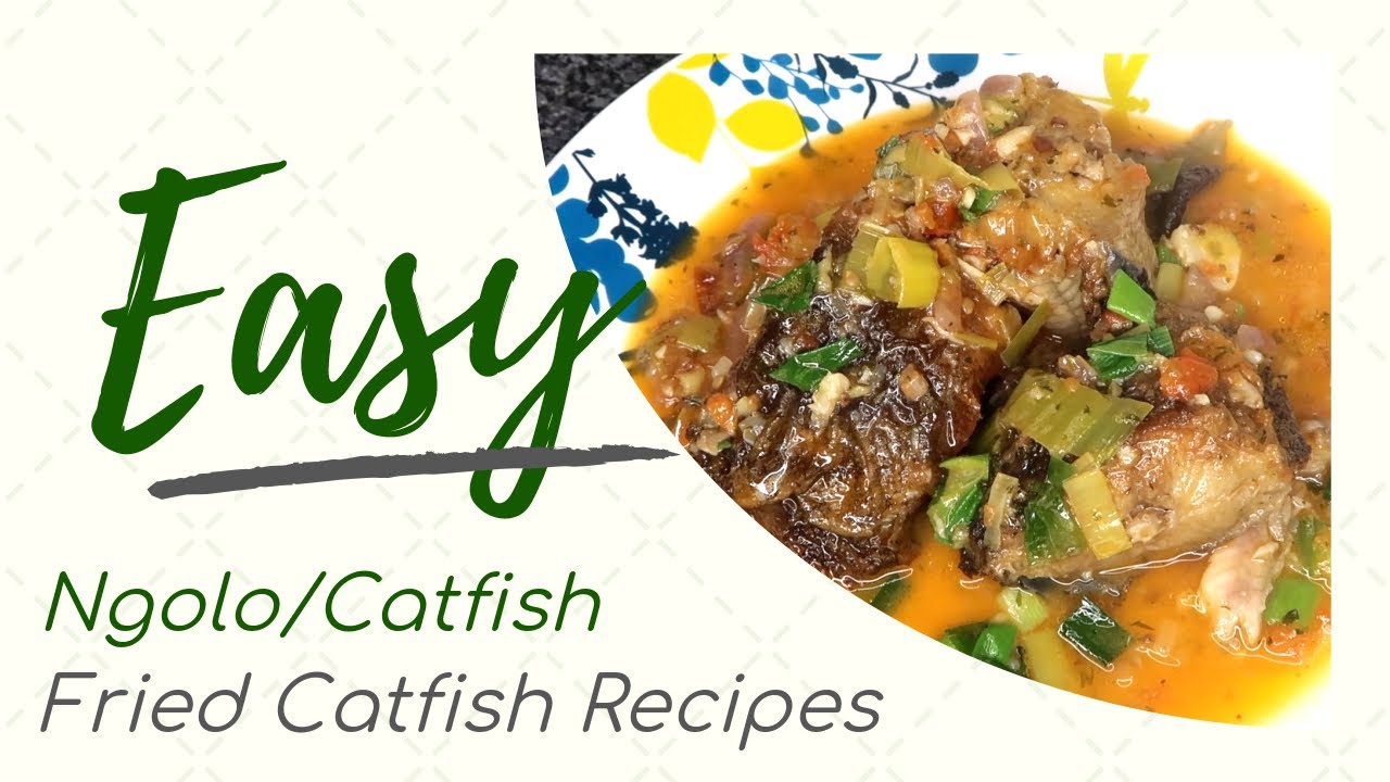 CONGOLESE RECIPE FRED CATFISH STEW | NGOLO | CONGOLESE STYLE | ALPHA'S ...