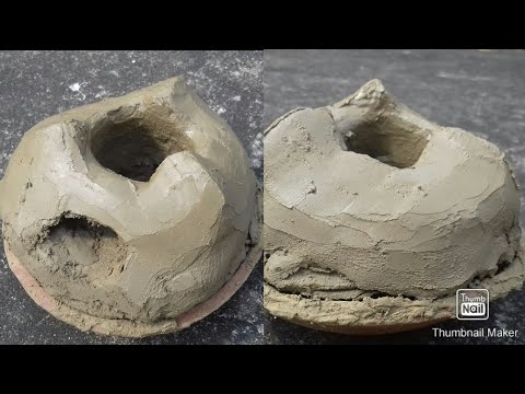 Matir Chula Banano || Matir Chula || Mitti Ka Chulha || portable clay ...
