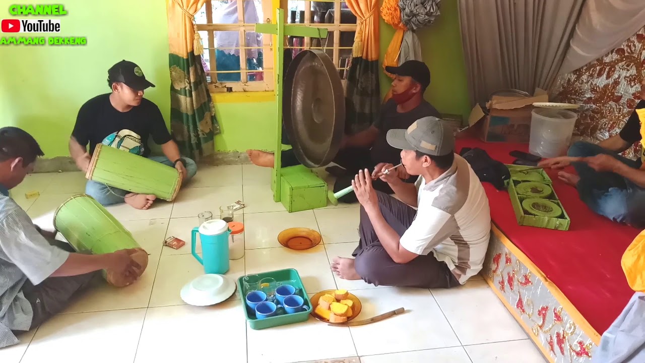 Suara gendang merdu bugis makassar - YouTube