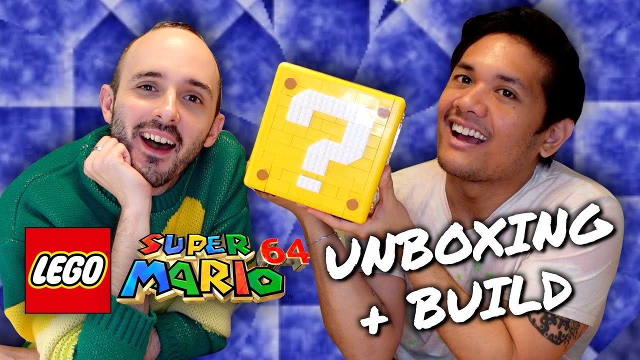 LEGO SUPER MARIO 64 Question Mark Block Unboxing + Build // Nerding Out ...
