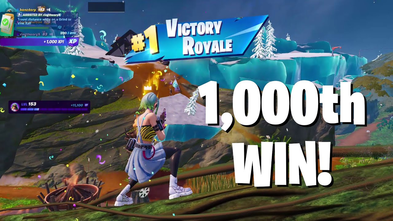 My 1,000th WIN 🎉 - 28 kill domination! | Fortnite Zero Build Highlights ...
