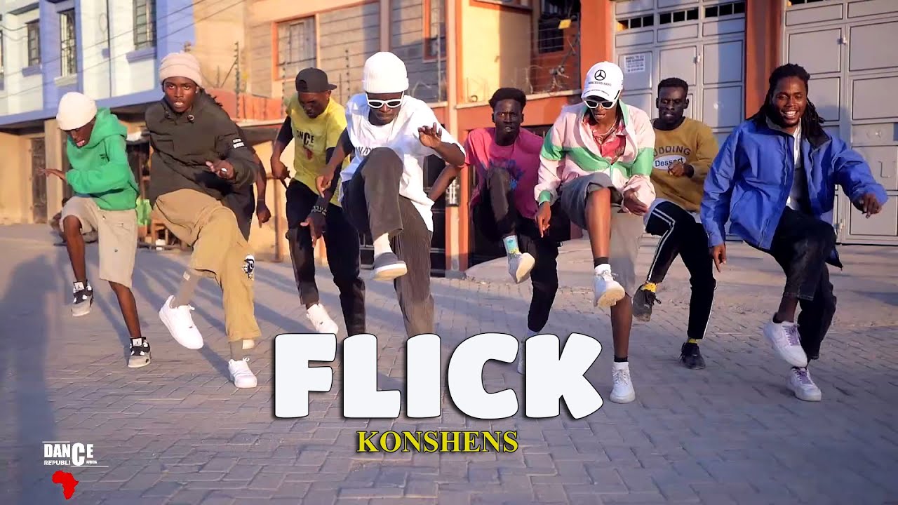 Konshens - Flick (Official Dance Video) | Dance Republic Africa - YouTube