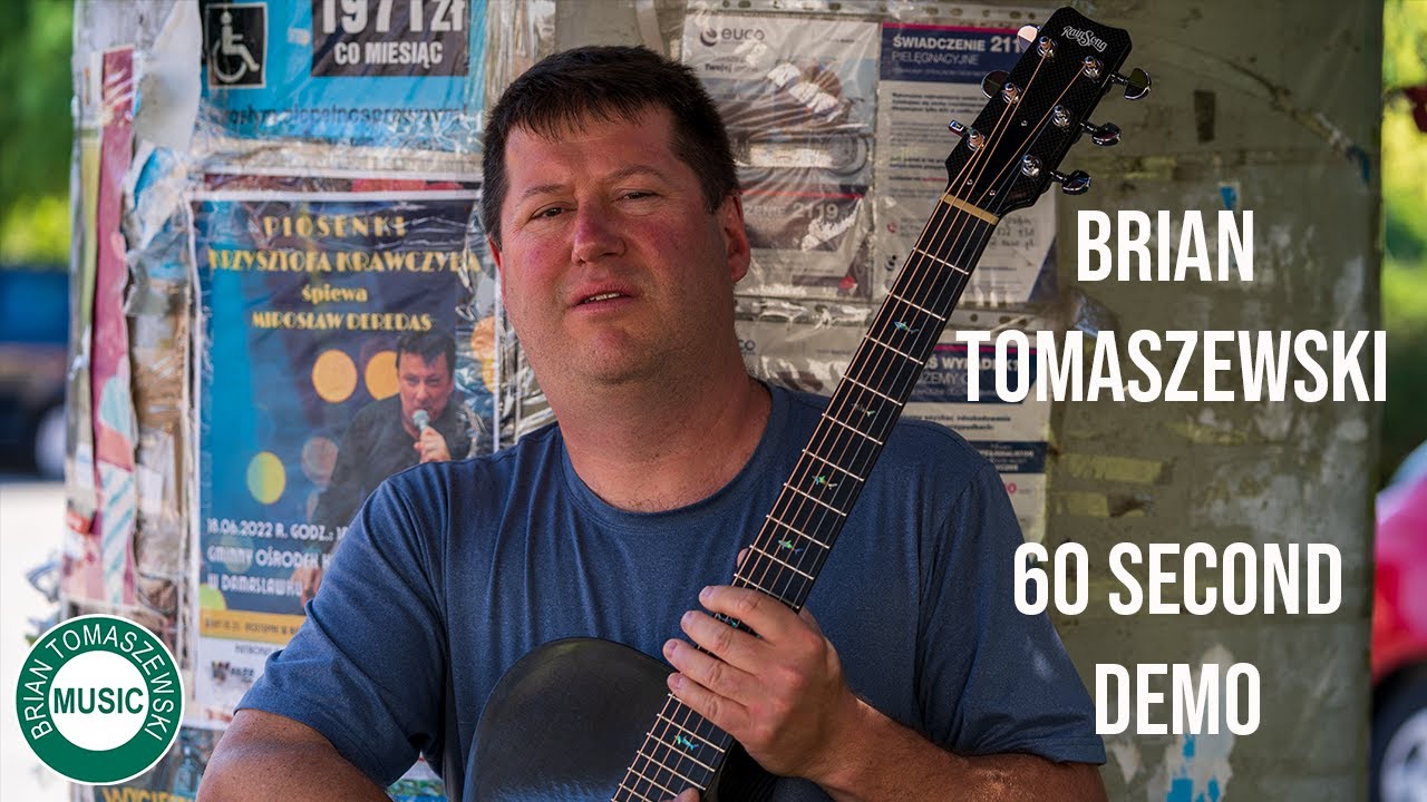 Brian Tomaszewski Music 60 second demo. #Music #acousticsongs #looping ...