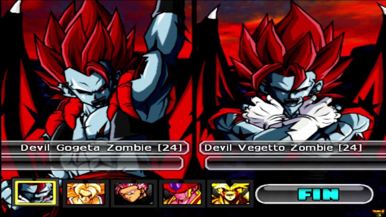 Fusiones tenebrosas🎃🧟.! Devil Gogeta Zombie Vs Devil Vegetto Zombie ...