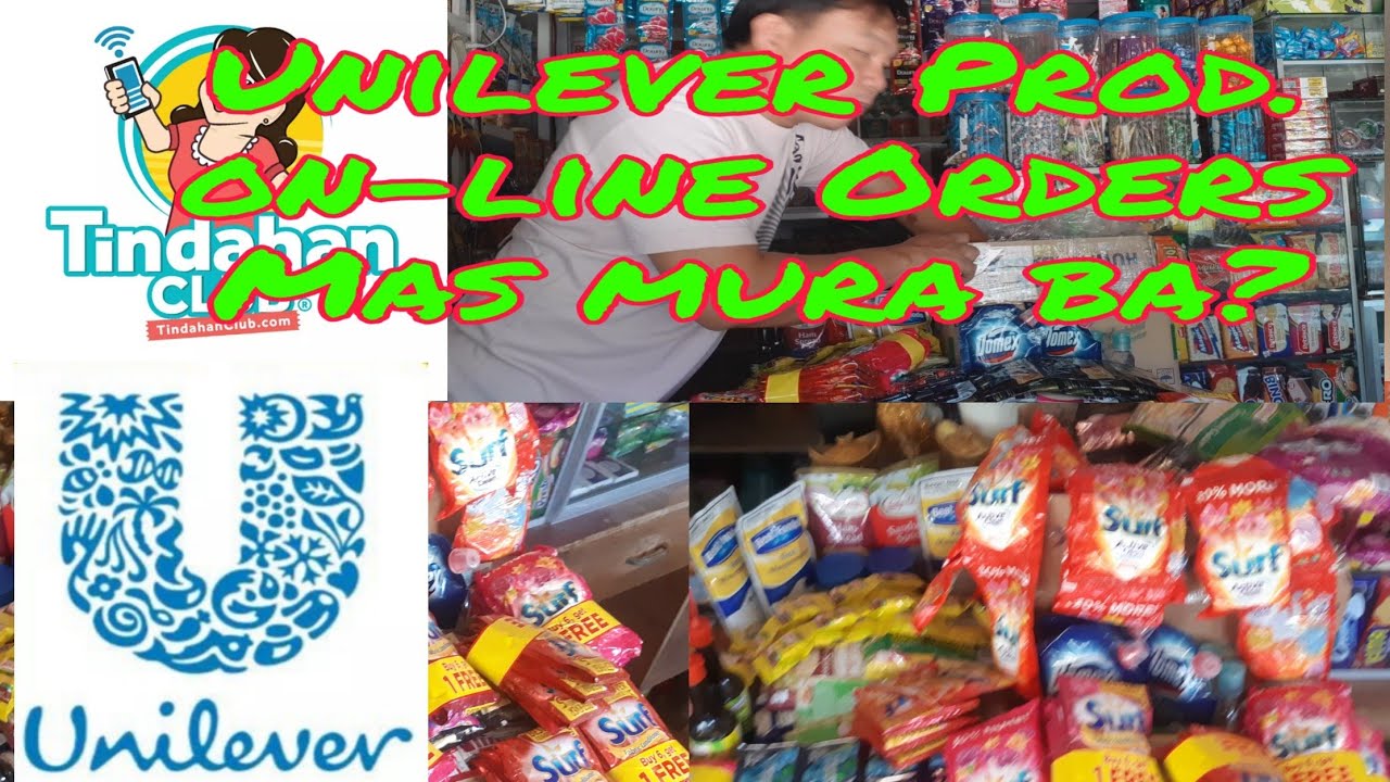 Unilever Products Order @ Tindahan Club | Unboxing And Pricing - YouTube