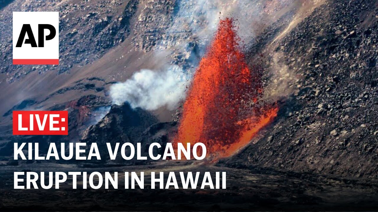 LIVE: Kilauea volcano eruption in Hawaii - YouTube