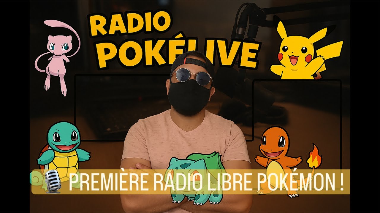 RADIO POKELIVE ! La première RADIO Pokémon en FRANCE ! - YouTube