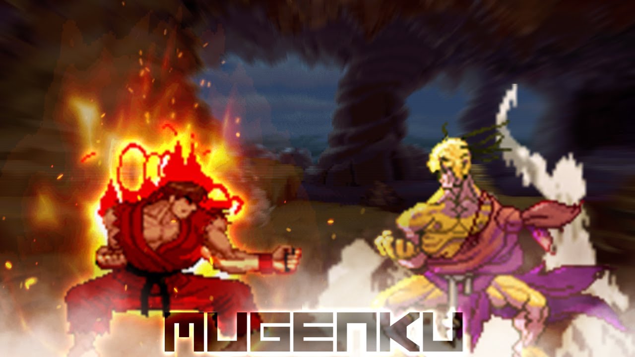 Evil Ryu Mystikblaze vs Oro. Street Fighter MUGEN - YouTube