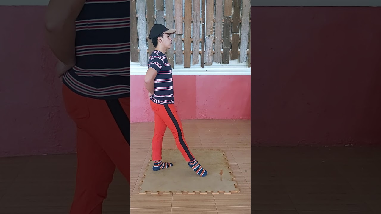 Touch step or point step - YouTube