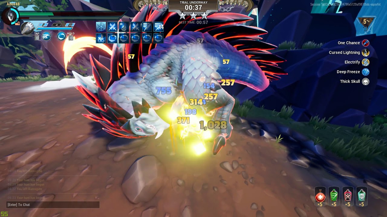 Pangar Dauntless Trial - 0:50 - Solo - Aether Strikers - YouTube