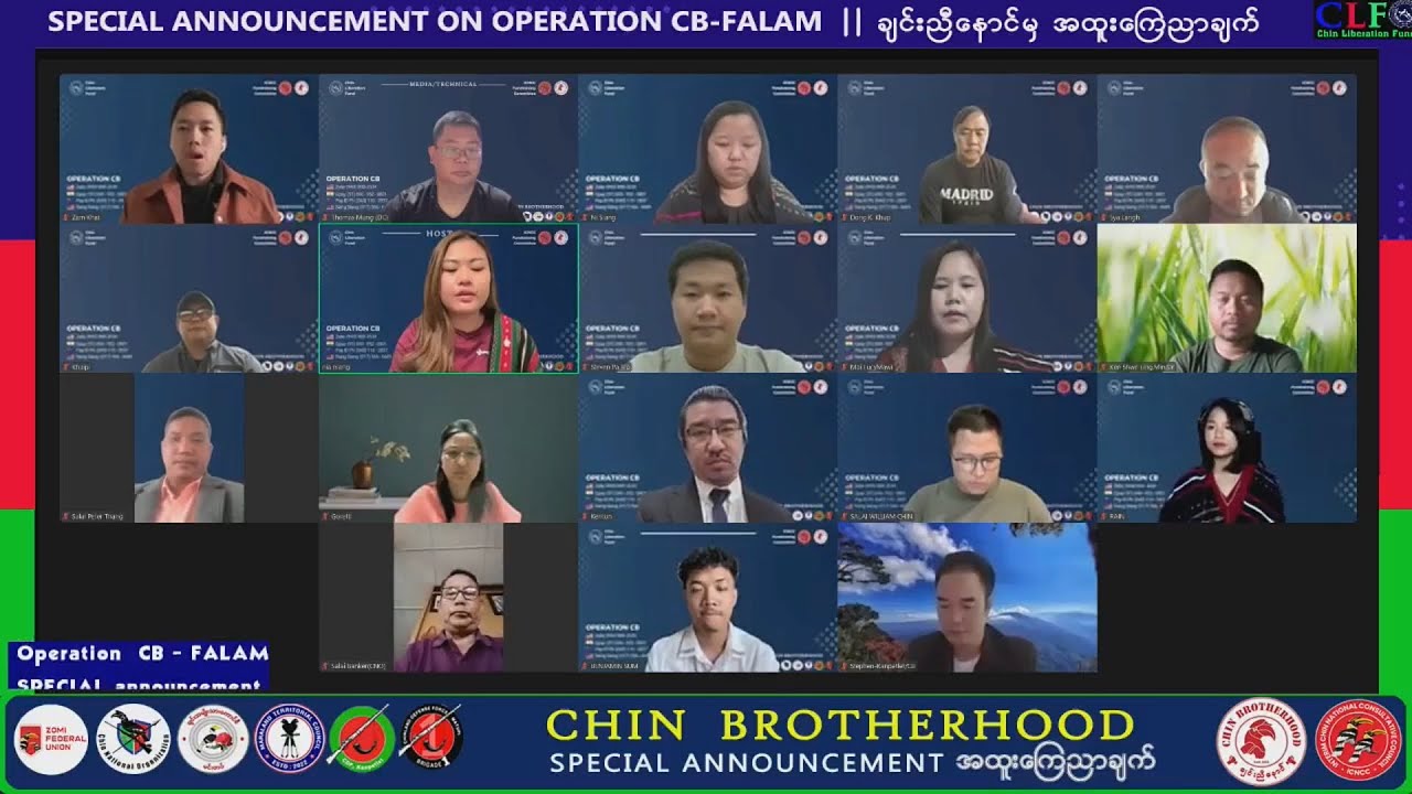 Kawl Tong = LIVE: CHIN BROTHERHOOD SPECIAL ANNOUCEMENT ON OPERATION CB ...
