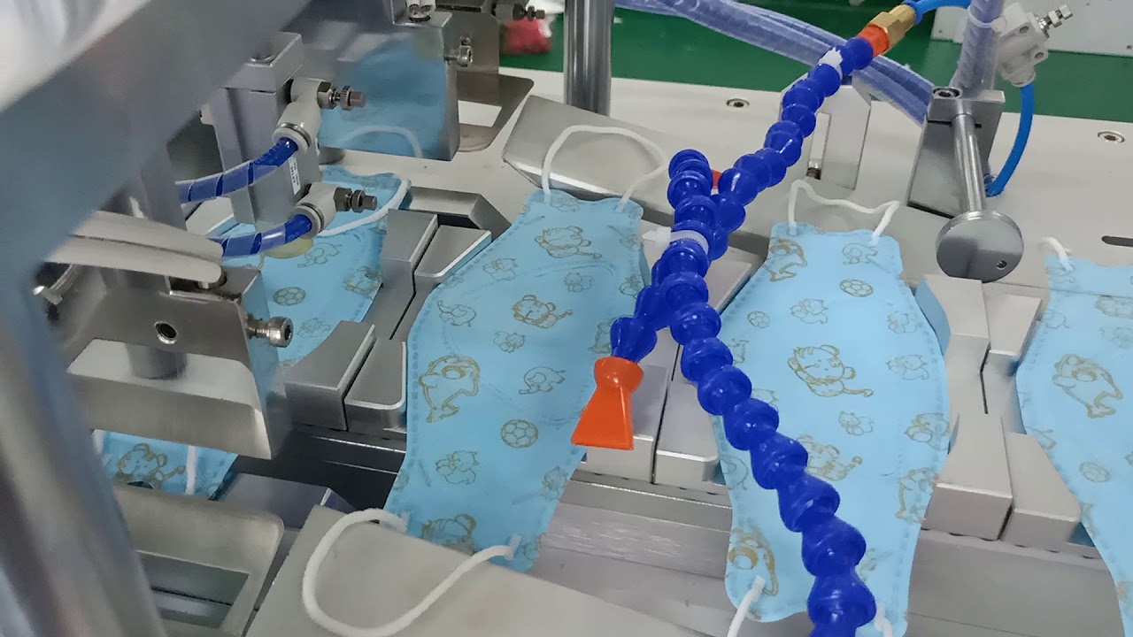 3D mask machine with PE film - YouTube
