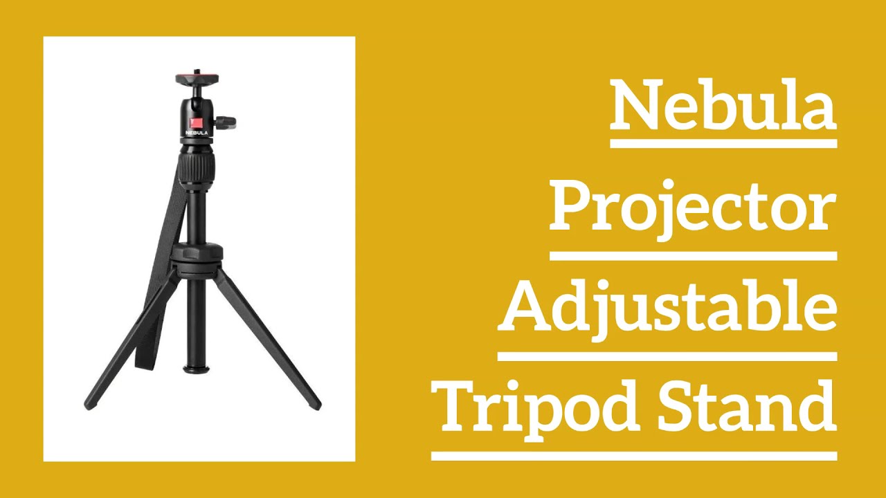 Nebula Projector Adjustable Tripod Stand - YouTube