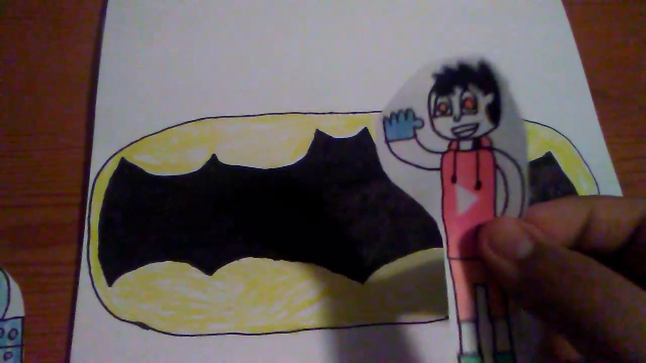 How to draw Batmans bat symbol, kinda a drawing tutorial:\ - YouTube