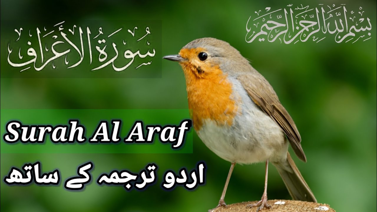 Surah 7 : Surah Al Araf With Urdu Translation full | Episode 131/10 ...