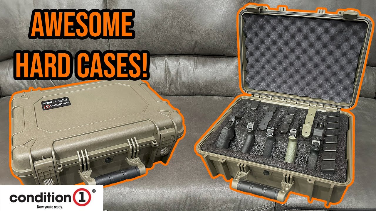 These Gun Cases Are Well Worth It! Condition 1 Five Handgun Case Review ...