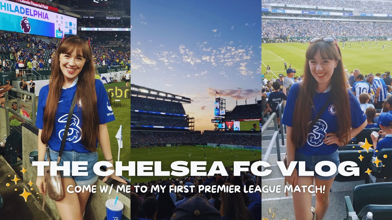 ⚽ THE CHELSEA FC VLOG ⚽ come w/ me to my 1st Premier League Match ...