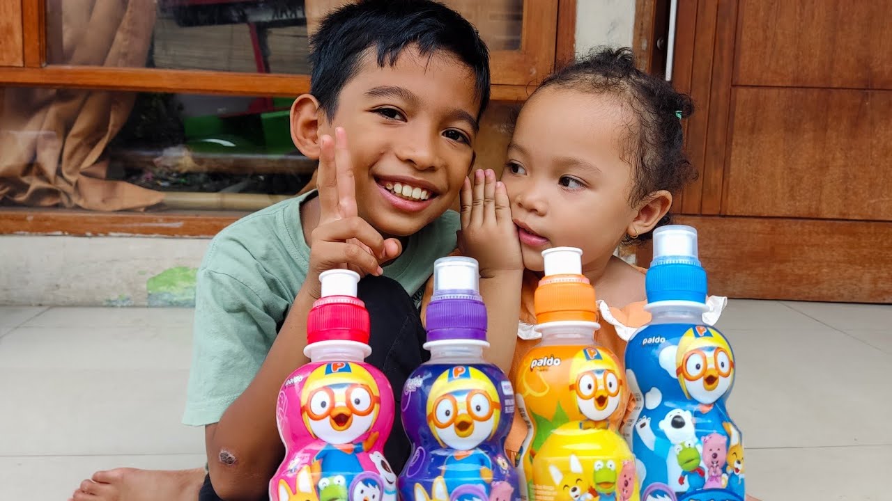 Pororo color song - finger family color ASMR MUKBANG - YouTube