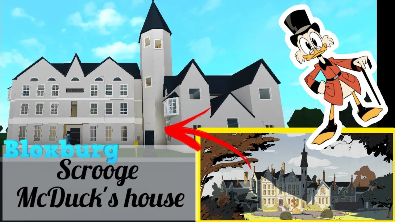 Scrooge McDuck's Mansion | Bloxburg - YouTube