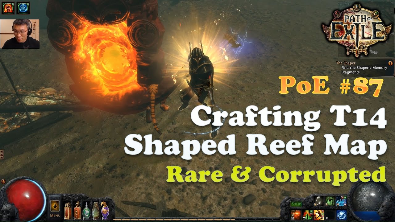 [Path of Exile] Crafting T14 Shaped Reef Map - Rare & Corrupted (Legacy ...