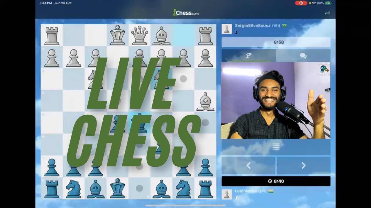 Chess on Live Stream - YouTube