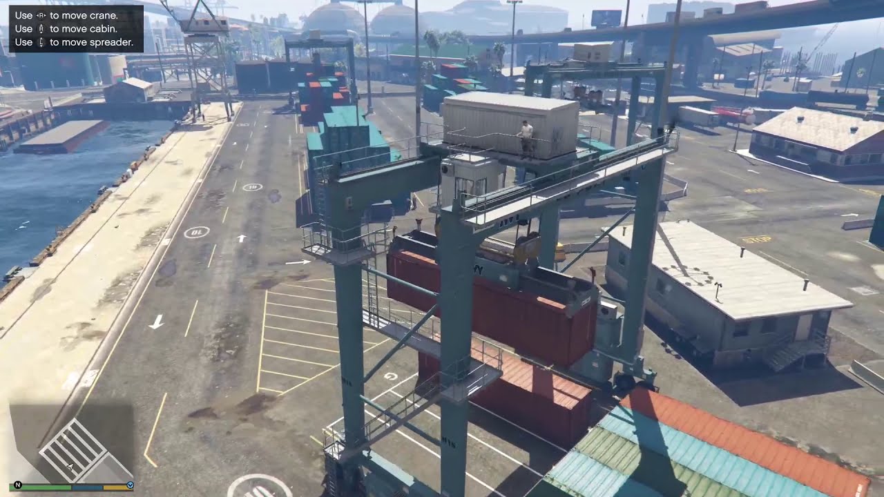 GTA V (PC) - Scouting the Port (The Merryweather Heist) - Mission ...