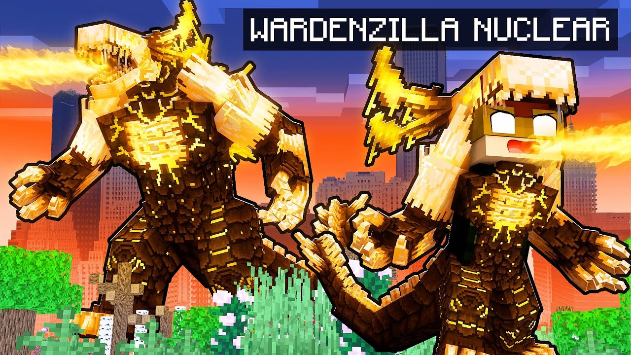 JOGANDO como WARDENZILLA NUCLEAR no Minecraft!! - YouTube