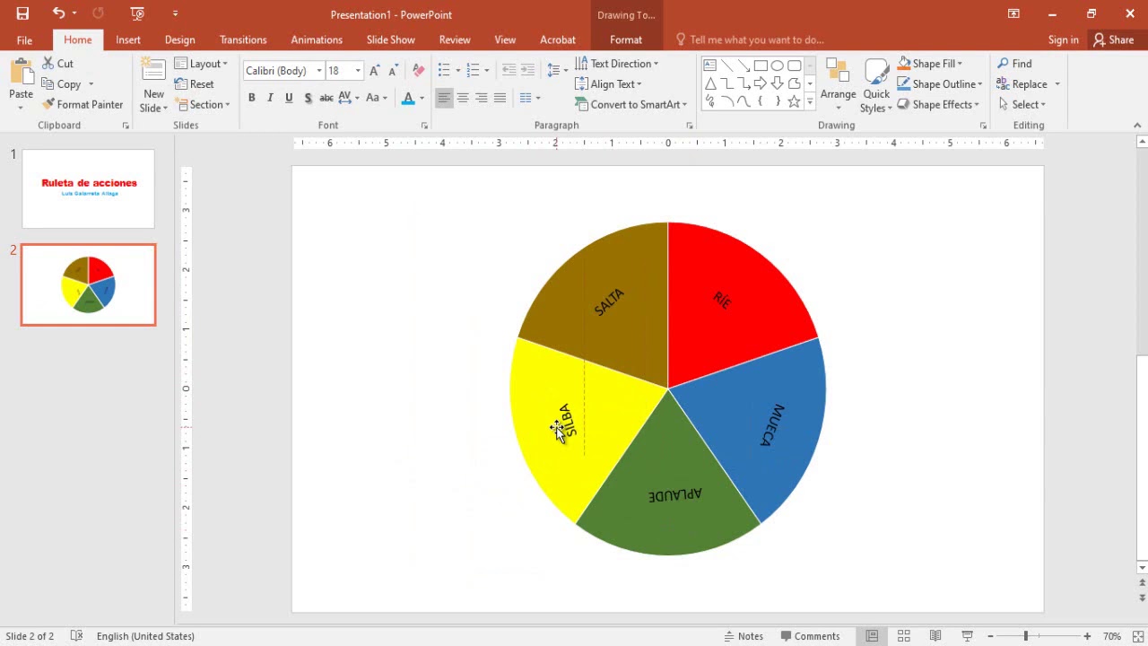 RULETA ANIMADA - YouTube