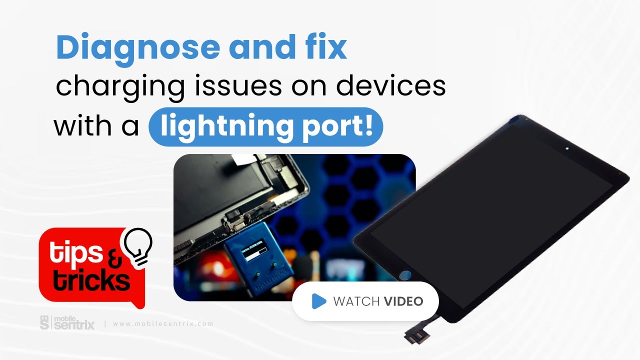 Diagnose and fix charging issues on devices with a lighting port! (Tips ...