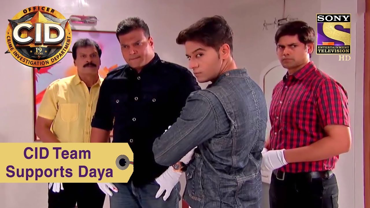 Your Favorite Character | CID Team Supports Daya | CID - YouTube