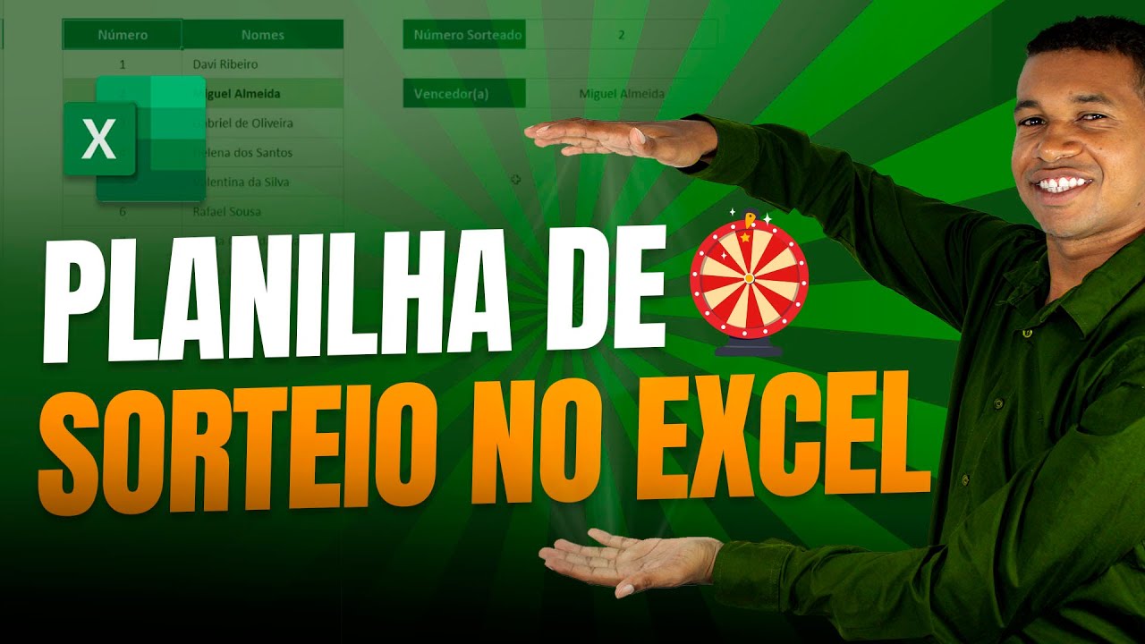 Como Criar Uma PLANILHA DE SORTEIO no Excel [De Forma Simples e Prática ...