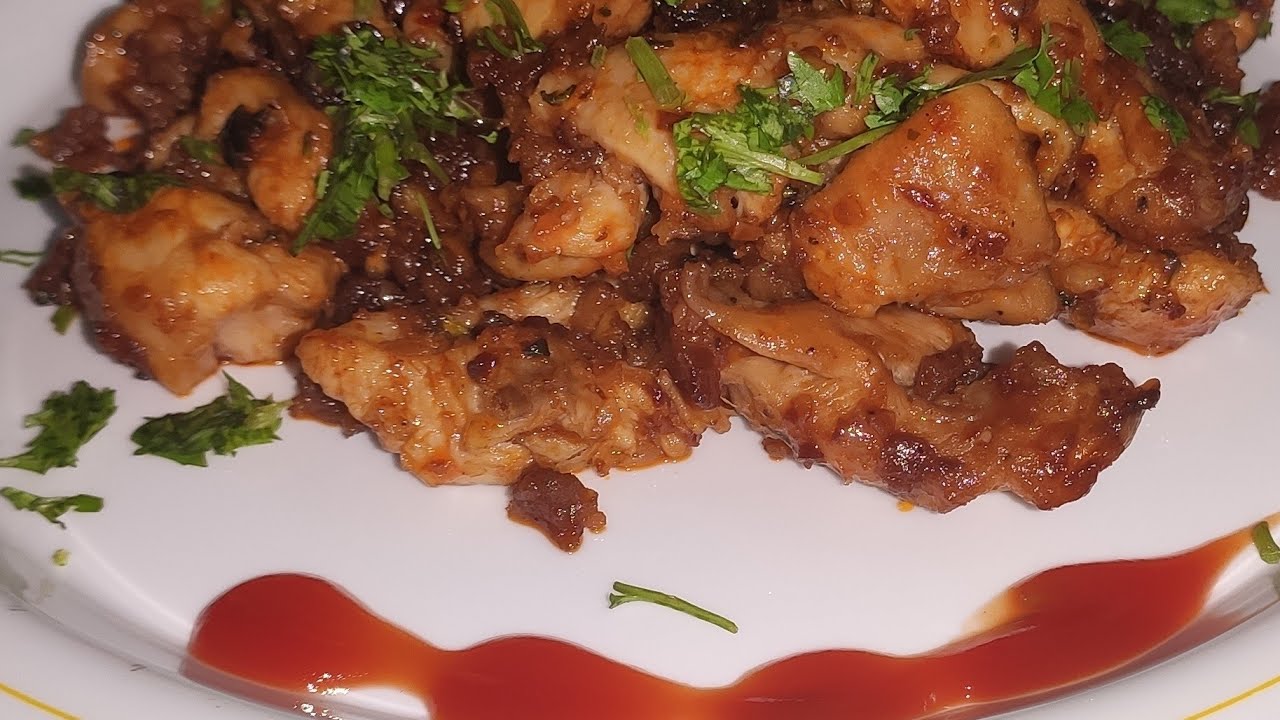 SCHEZWAN CHICKEN DRY - YouTube
