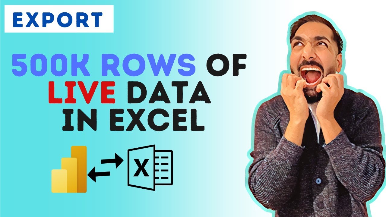 How To Export Up To 500K Rows Of Data In Excel From Power BI powerbi How To Export Up To 500K Rows Of Data In Excel From Power BI powerbi