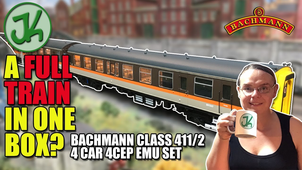 Train in a Box? Bachmann Class 411/2 4 Car 4CEP EMU Set - Unboxing and ...