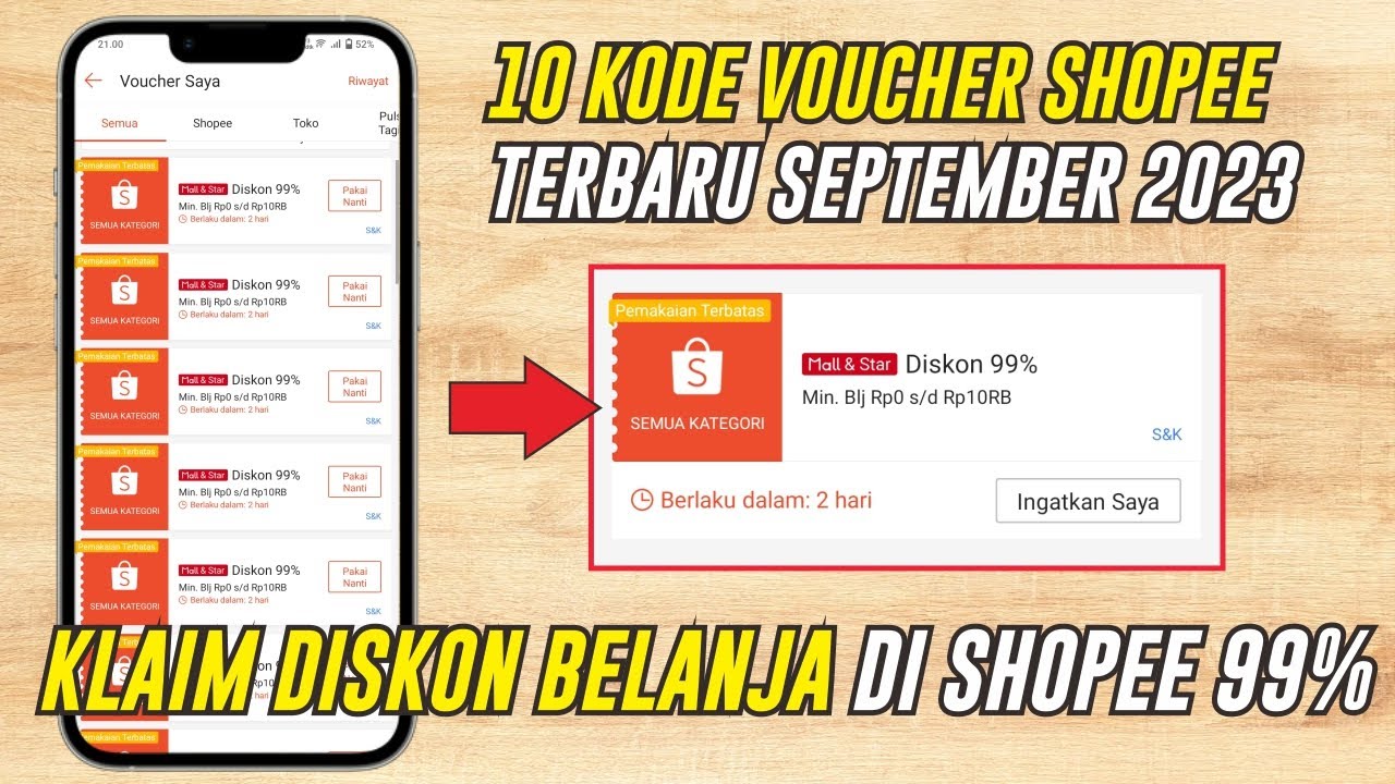 10 Kode Voucher Shopee Terbaru Diskon 99 Di Bulan September Voucher 10-kode-voucher-shopee-terbaru-diskon-99-di-bulan-september-voucher