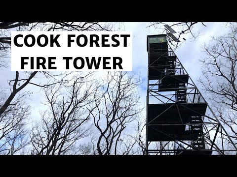 Cook Forest Fire Tower - Cooksburg, PA - YouTube